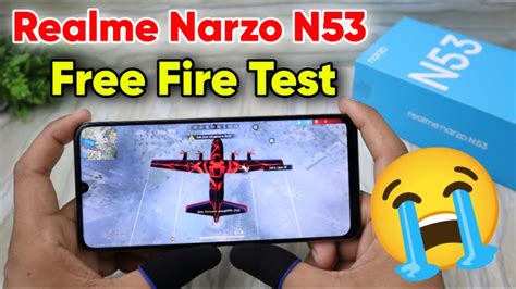 Realme Narzo N53 Free Fire Test Heating Test Graphics Test YouTube