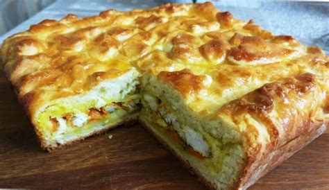 Розкішний пиріг з мясом Дуже смачне тісто і зовсім простий рецепт