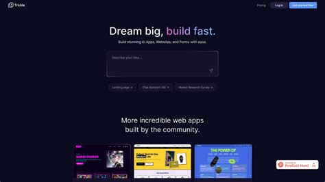 Trickle Ai Build Web Apps And Organize Screenshots Easily Futureen