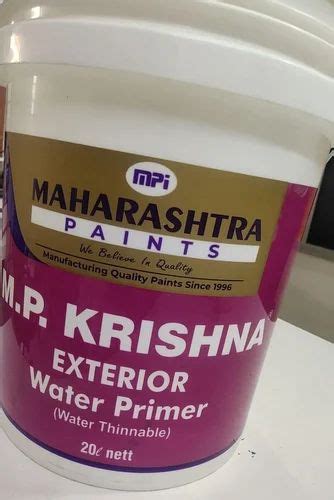 Mpi 20 L Mp Krishna Exterior Water Base Primer At ₹ 65litre In Pune