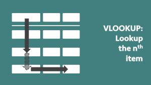Vlookup Lookup The Nth Item Without Helper Columns Excel Off The Grid