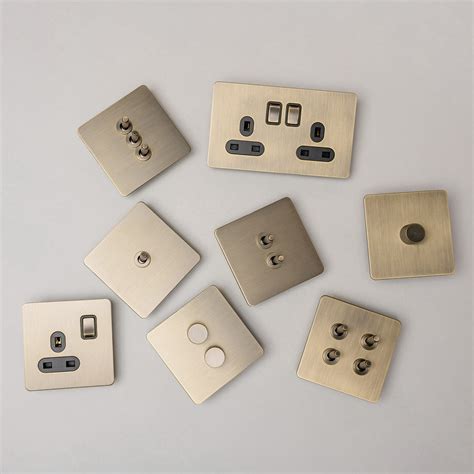 Decorative Brass Sockets And Switches Online In Uk Brass Bee