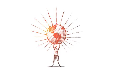 Hand Drawn Concept Vector Hd Images Vector Hand Drawn Planet Earth