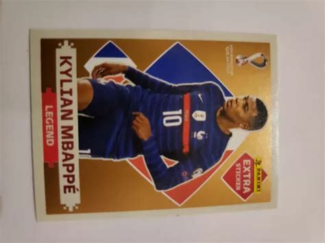 Kylian Mbappe Legend Extra Stiker Panini Qatar en venta en Atizapán De Zaragoza Estado De