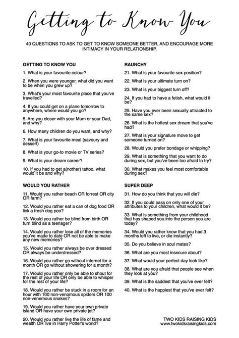 Pin image | Getting to know someone, Conversation starter questions ...