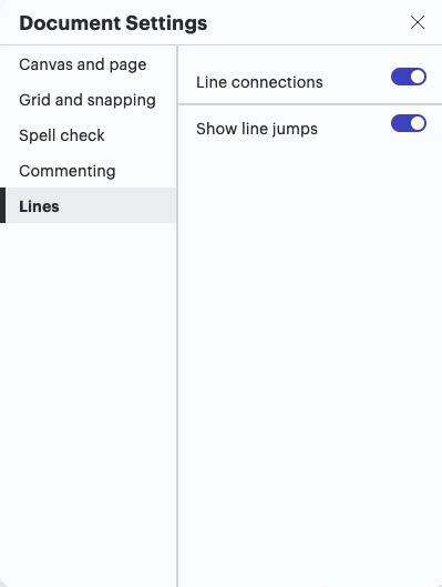 How To Turn Onoff Line Jumps In Lucidchart Community