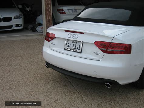 2012 Audi A5 Quattro Cabriolet Convertible W Premium Plus Package