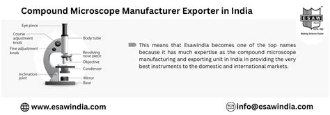 Compound Microscope Manufacturer Exporter In India Exploring Excellenc