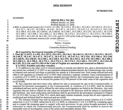 Democrats In Virginia Have Introduced A Bill To Eliminate Mandatory