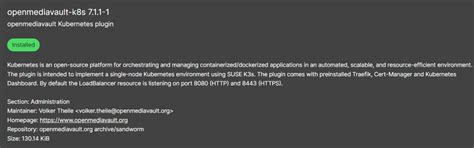 Openmediavaultのkubernetesプラグインで安全なロードバランシングを利用する