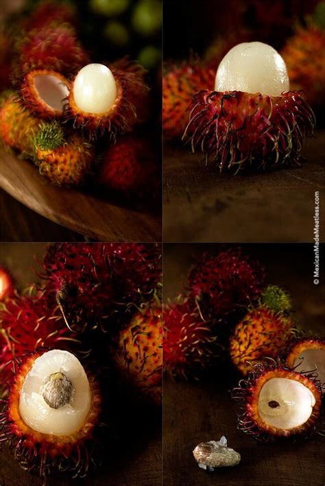 Huaya Fruit Lychee Rambutan And A Mango Mexican Made Meatless™