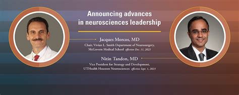 Ut Physicians On Linkedin Congratulations Nitin Tandon Md Welcome