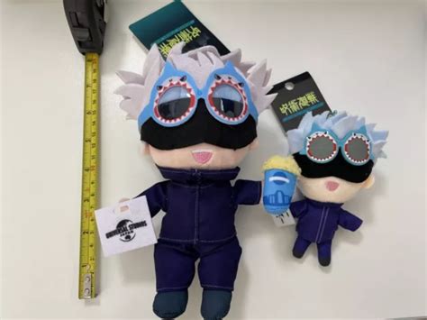 PORTACHIAVI PELUCHE JUJUTSU Kaisen Mascelle Satoru Gojo Set 2 Con