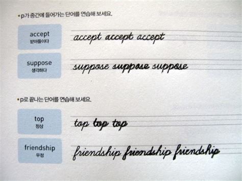 [알라딘서재]나만의 영어 필기체 쓰기