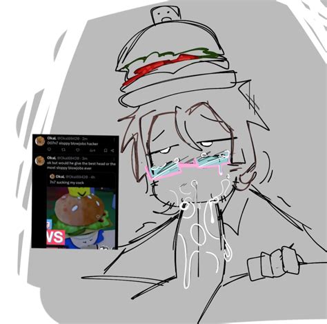 Rule 34 007n7 Forsaken Blowjob Burger Hat Forsaken Roblox Gagging