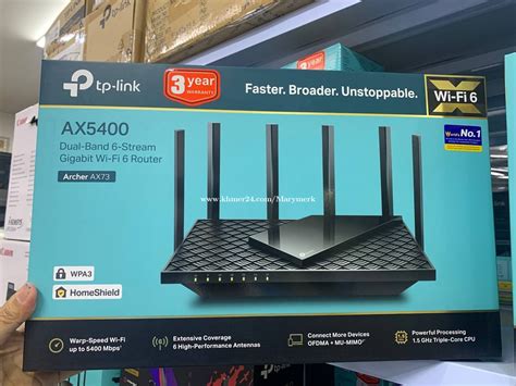 Tp Link Archer Ax Dual Band Stream Gigabit Wi Fi Router Price In Ou Baek K Am