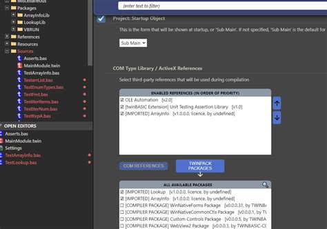 Importing Packges Only One Package Can Be Active Issue 1583