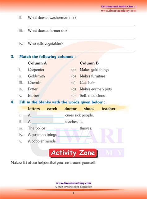 ncert solutions for class 1 evs chapter 15 our helpers