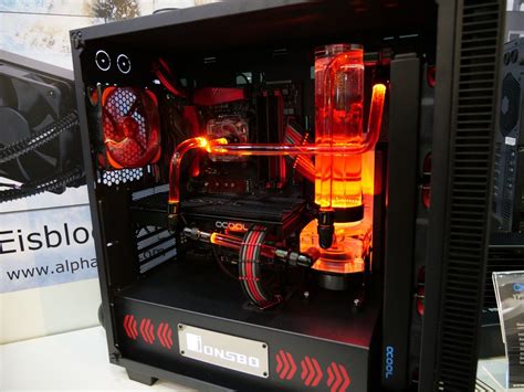 Computex New Gpu Blocks Custom Psu Cables And More At The Alphacool Booth Kitguru