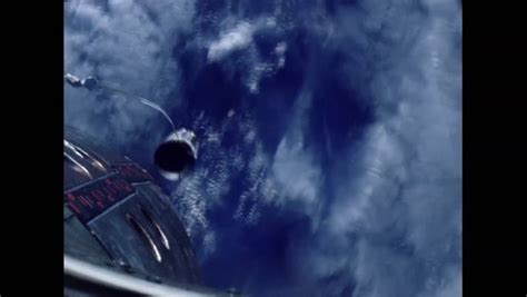 Spaceship Space During Mercury Gemini Apollo Editorial Video