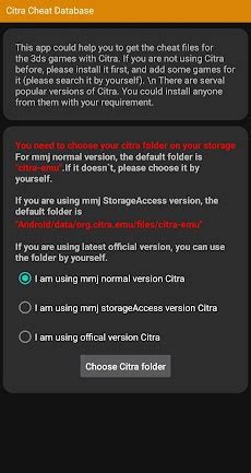 Citra Cheat Database Android Applion