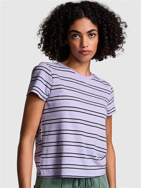 Playera De Algodón Dreamer Playeras De Manga Corta Victorias Secret
