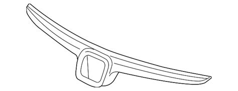 71122 Sna A00 Grille 2006 2008 Honda Civic Honda Parts Online