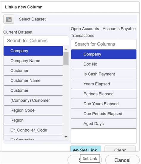Understanding Dataset Linked Filters