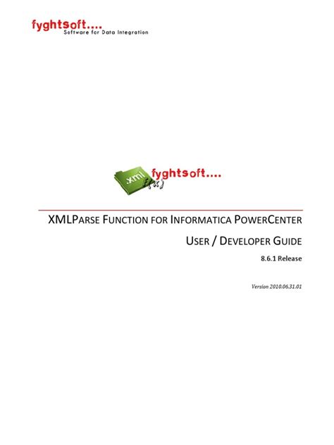 Pdf Xmlparse Function User Guide V1 Dokumentips