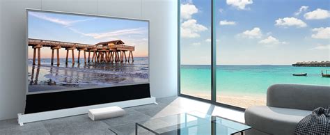 Samsung 120 Inch The Premiere Rollable Projector Screen By Vivid Storm Alr Screen