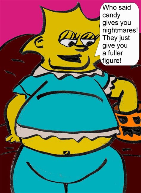Lisa Simpson Stuffing Candy 2 By Andynortonuk On Deviantart