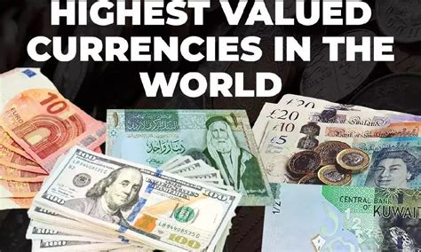 Top 5 Most Valuable Currencies In The World