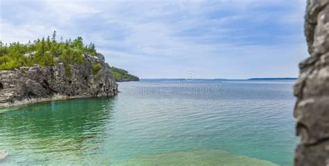 The Bruce Peninsula National Park Stock Image Image Of View Scenery