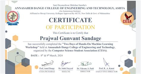 Prajwal Sandage On Linkedin Machinelearning Workshop Continuouslearning Engineering