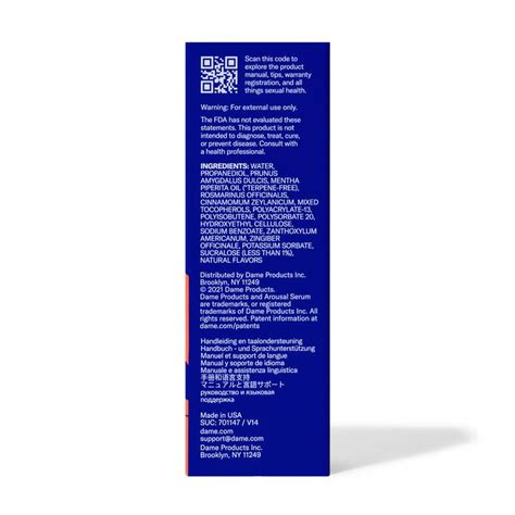 Dame Arousal Serum Delivered In As Fast As 15 Minutes Gopuff