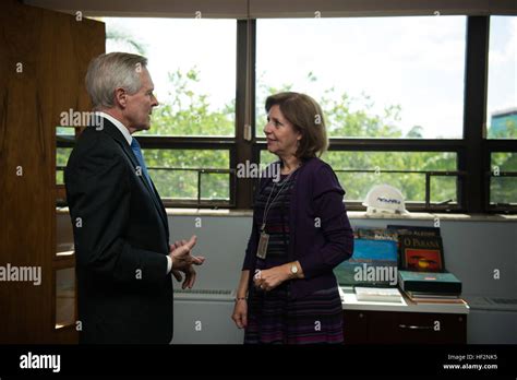 Secretary Of The Navy Secnav Ray Mabus Meets With Us Ambassador To