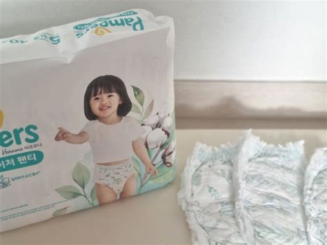 프리미엄 팬티기저귀 팸퍼스 터치오브 네이처로 하루종일 뽀송하게 네이버 블로그