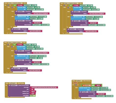 values not stored in listpicker with tinydb as expected mit app