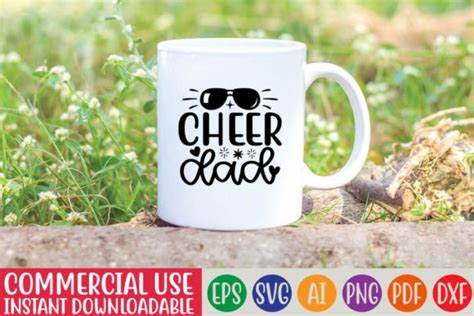 Cheer Dad Graphic By Artsstudio789 · Creative Fabrica