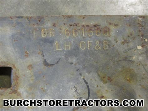 Left Handed Front Landside For Massey Ferguson Moldboard Plows 661580