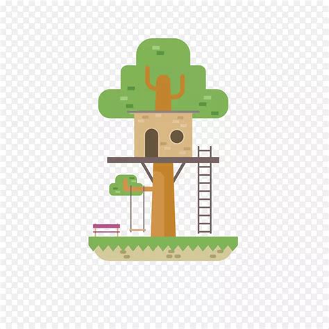 卡通树屋png图片素材下载图片编号25069 Png素材网