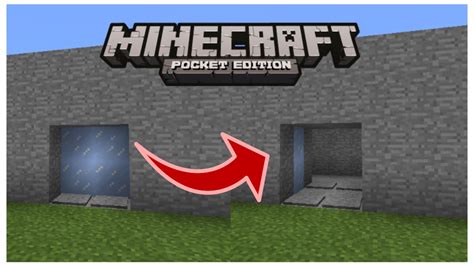 Cara Membuat Pintu Kaca Otomatis Di Minecraft Pe Design Yg Menarik