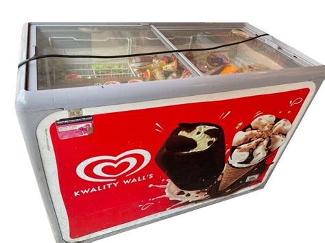 Large 350 Litre Stainless Steel Ice Cream Freezer At Rs 58 Off