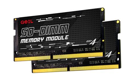 GeIL Lanza Los Kits De Memoria DDR SO DIMM De GB