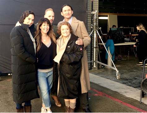 Lucy Davis Etta Candy Eugene Brave Rock Chief And Ewen Bremner