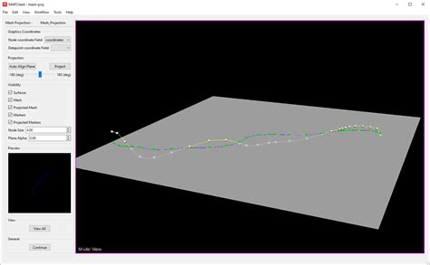 Mesh Projection Step — Abi Mapping Tools 010 Documentation