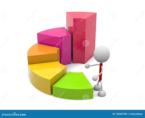 Graphs And Character Stock Illustration Illustration Of Statistic
