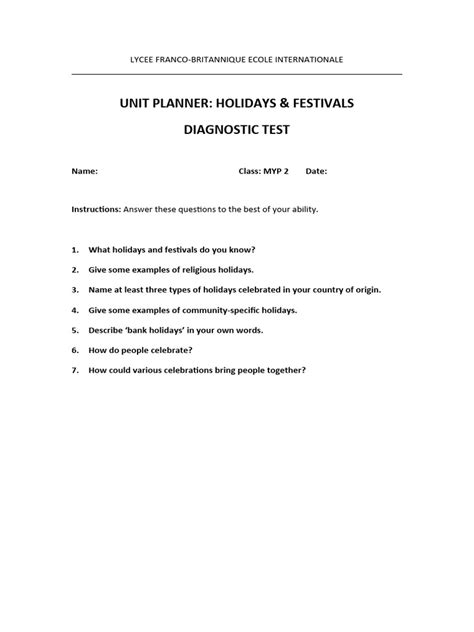 1 Myp 2 Up 3 Diagnostic Test Pdf