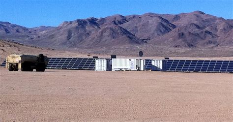 Army Tests Microgrids To Get Smarter About Energy Cnet