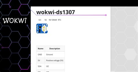 wokwi ds 参考 Wokwi Docs